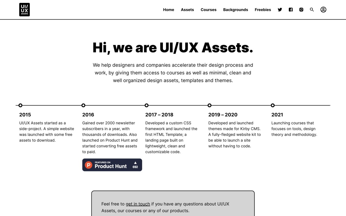 About - UI/UX Assets