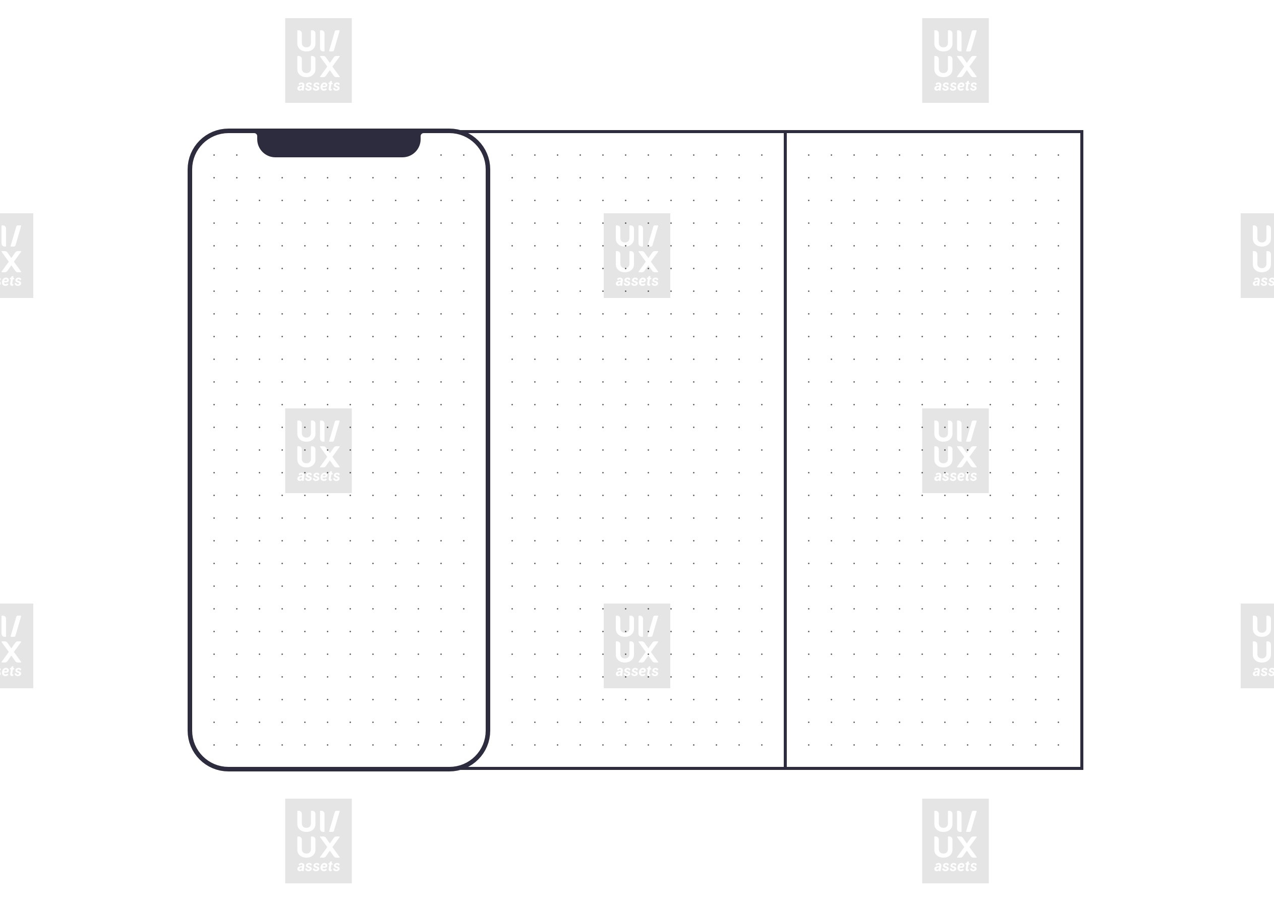 Printable Wireframe Templates - UI/UX Assets