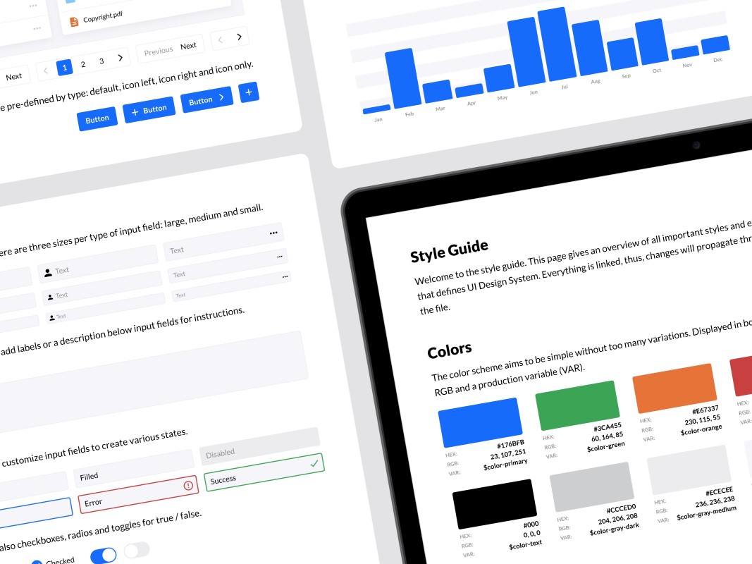 UI Design System - UI/UX Assets