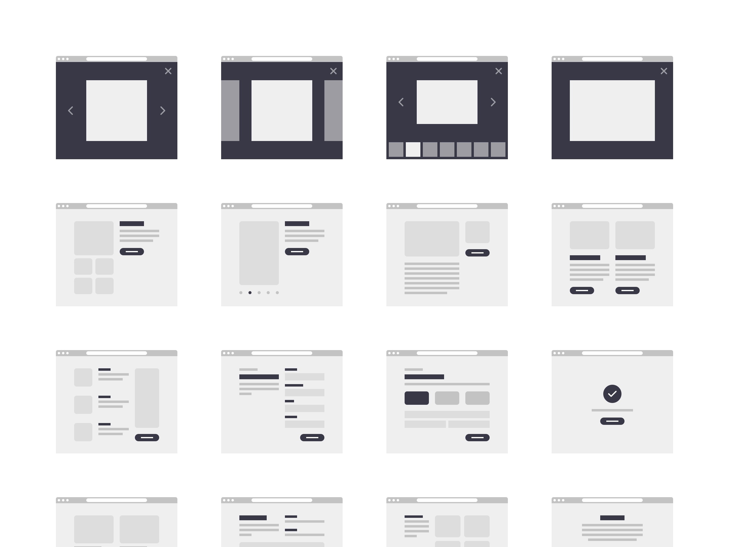 UX Flowchart Cards - UI/UX Assets